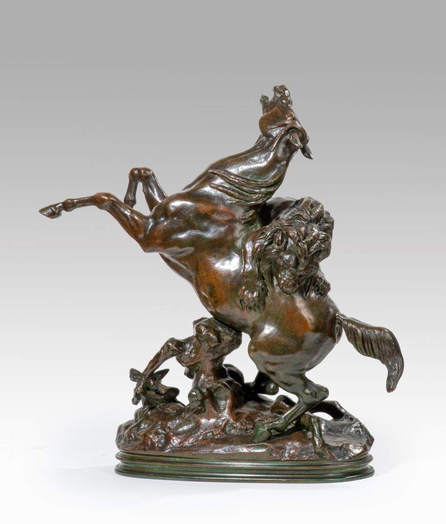 Galeries Nicolas Bourriaud | HORSE SURPRISED BY A LION SECOND VERSION ...